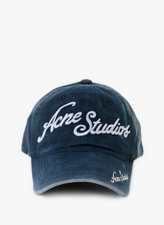 Acne Studios Casquette &agrave; logo en coton