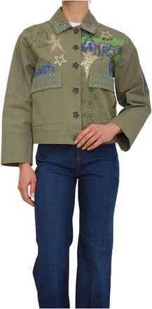 Nenette Femme, Vestes, Vert, Taille: 42 FR Field Verde