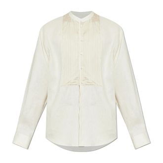 Dsquared2 Leinenhemd - - Shirts - Herren - Beige - M