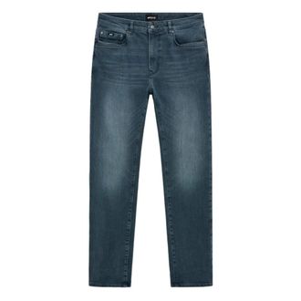 Gas Gas, Homme, Jeans, Bleu, Taille: W31 Slim-fit Denim Jeans