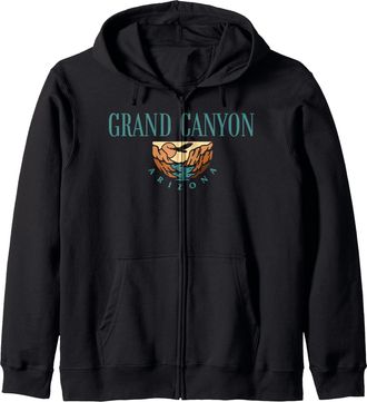 Trendy Apparel Grand Canyon Arizona Soaring Eagle Sunset Kapuzenjacke