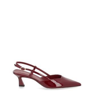 Stuart Weitzman Vinnie 50 Slingback Escarpins - Femme - Chaussures - Rouge - Taille: 38 1/2 EU