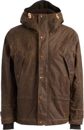 Manifattura Ceccarelli Homme, Vestes, Brun, Taille: XS Giacca da montagna