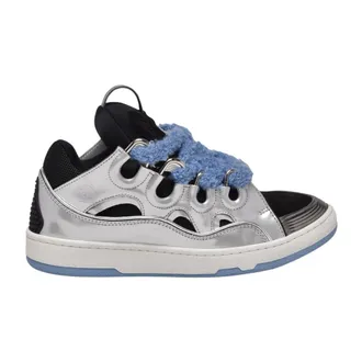 Lanvin Homme, Chaussures, Multicolore, Taille: 42 EU Baskets Curb Metal
