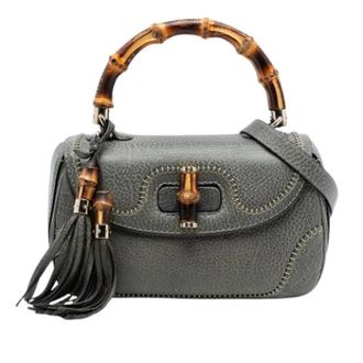 Gucci Pre-owned Bamboo Satchel - - Pre-owned - Damen - Grau - ONE SIZE