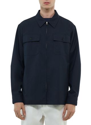 Fursac Surchemise en twill technique - Taille XXL - Homme