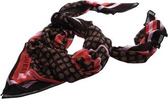 Guess Deesa Logo Foulard Scarf 130X130 Mocha Logo