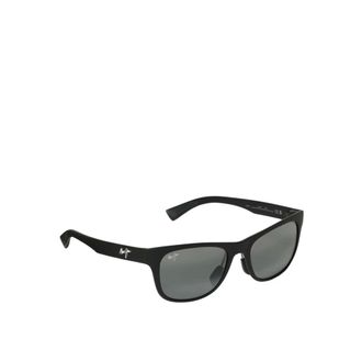 Maui Jim Homme, Accessoires, Noir, Taille: ONE Size Lunettes de Soleil Polaris&eacute;es Noires Mat Chic