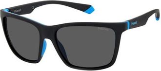Polaroid Lunettes de Soleil POLAROID PLD 2126/S OY4 BLACK AZURE 58/15/140 Homme