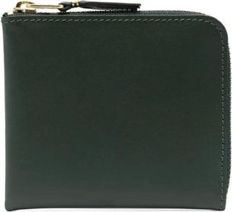 Comme Des Gar&ccedil;ons Homme, Accessoires, Vert, Taille: ONE Size Classic Leather Line Wallet