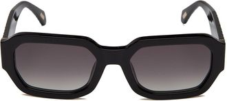 Just Cavalli Sonnenbrille Gl&auml;nzendes Schwarz
