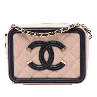 Chanel Pre-owned Filigree Umh&auml;ngetasche - - Pre-owned - Damen - Beige - ONE SIZE