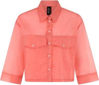 Marc Cain Damen Hemdbluse verk&uuml;rzt