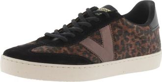 Victoria Basket Basse Berlin Ciclista Imprimé Animal & Pièces Assorties & Logo Métallisé 1126224 pour Femme Leopardo 39