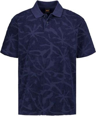 Boss Orange by Hugo Boss BOSS Orange Herren Polo-Shirt blau