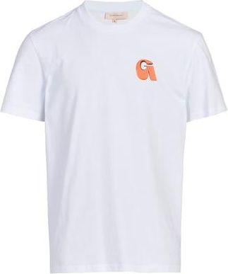 Gertrude T-shirt imprim&eacute; Leonce en coton
