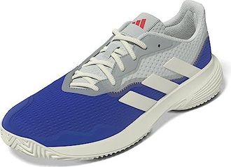 adidas Homme Courtjam Control M Shoes-Low, Team Royal Blue/Off White/Bright Red, 44 EU