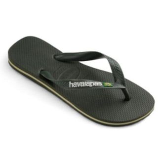 Havaianas Top Brasil, Tongs Confortables, Durables et L&eacute;g&egrave;res, avec Semelle Antid&eacute;rapante, Drapeau Br&eacute;silien, Adultes Unisexe