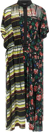 sacai Robe Au Genou - Multicolore