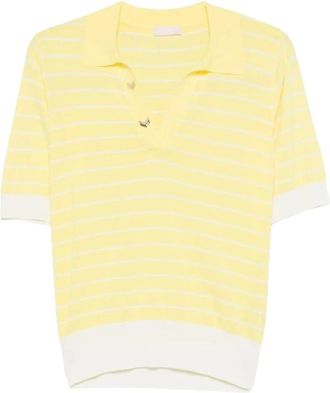 Liu Jo Femme, Tops, Multicolore, Taille: 42 FR Jasmine Polo