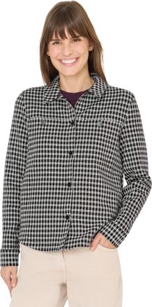 Cecil Damen Jacquard Check Indoor Jacke