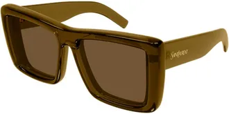 Saint Laurent Eyewear SL900HOWL Sunglasses - Khaki