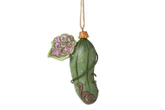 Enesco Jim Shore Heartwood Creek 11th Annual Legends of Christmas Pickle H&auml;ngeornament, 9,5 cm, mehrfarbig