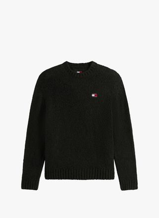 Tommy Hilfiger Pull en maille cotel&eacute; en coton m&eacute;lang&eacute;