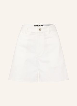 Jil Sander Jeansshorts weiss