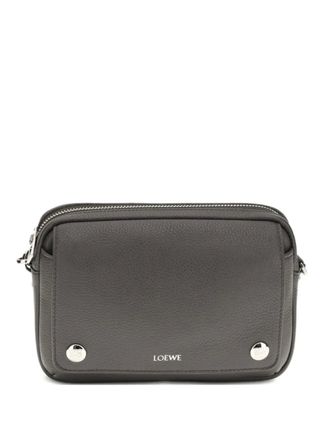 Loewe Small Pebble Shoulder Bag - Gris