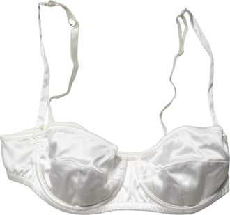 Dolce & Gabbana Femme, Sous-v&ecirc;tements, Blanc, Taille: 38 FR Soutien-gorge balconnet &agrave; armatures semi-rembourr&eacute;