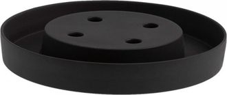 Storefactory VALLTORP XL Glossy Black Candlestick