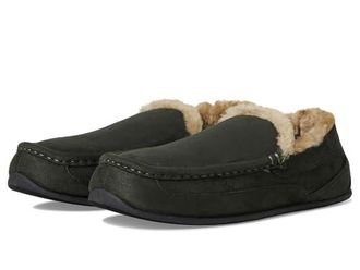 Deer Stags Homme Spun Chausson, Vert Olive, 44.5 EU Large