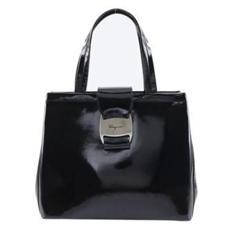 Ferragamo Sac &agrave; main Pre-owned - Femme - Pre-owned - Noir - Taille: ONE Size