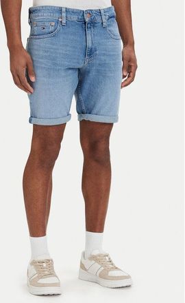 Tommy Jeans Jeansshorts Scanton DM0DM22981 Blau Slim Fit