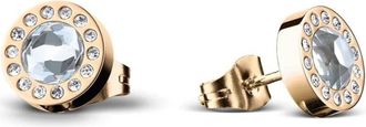 Bering Arctic Symphony Gold Ohrringe Kristall - - Accessories - Damen - Gelb - ONE SIZE