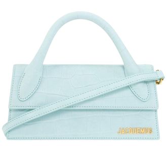 Jacquemus Le Chiquito Lange hellblaue Tasche