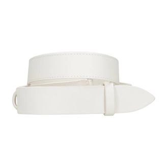 Orciani Nobuckle Bull Belt - - Accessories - Herren - Wei&szlig; - ONE SIZE
