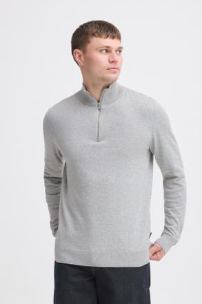 Blend BHBAGGE HALF ZIPP KNIT Baumwollmischung, regular fit