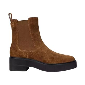 Ralph Lauren Wildleder Stiefeletten Adrianna - - Shoes - Damen - Braun - 40 EU