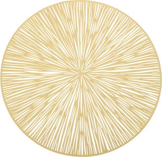 BESPORTBLE 4 St&uuml;ck Teiliges Hitzebest&auml;ndige Abwischbare Tischsets aus Hochwertigem mit Dekorativem Hohldesign Kratzschutz Scaldschutz Platzsparend Stapelbar f&uuml;r 