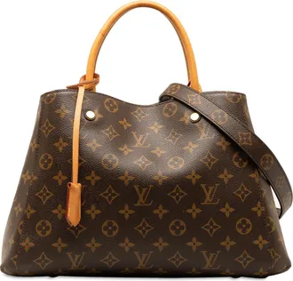 Louis Vuitton Monogram Montaigne MM Tote Bag