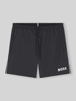 HUGO BOSS Regular Fit Badehose mit Logo-Print Modell STARFISH