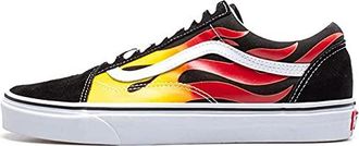 Vans Mixte VN0A38G1PHN1-070 Basket, Flame Black, 39 EU