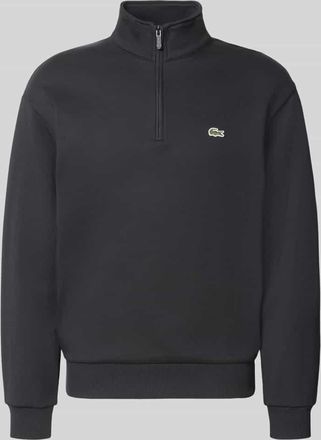 Lacoste Regular Fit Troyer aus Baumwoll-Mix