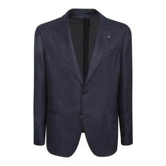 Lardini Es6202E Blazer - - Jackets - Herren - Blau - 2XL