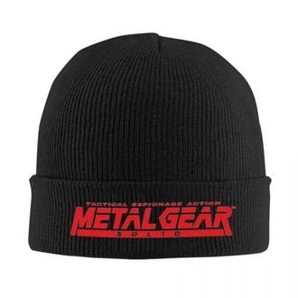Generic Casquettes de Baseball pour Hommes Hommes, Metal Gear Solid Knitted Hat Bonnets pour Hommes Chapeaux dHiver Chapeaux Hip-hop