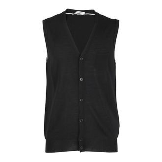Paolo Pecora Homme, Vestes, Noir, Taille: XL Maille Élégante pour Homme