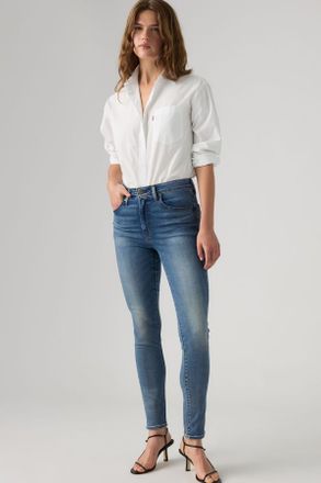 Levi's Jean 721 Taille Haute Skinny - Femme - D&eacute;lavage Moyen / Finder Keeper Clean Hem - 24X28