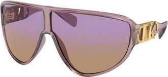 Michael Kors Femme, Accessoires, Multicolore, Taille: ONE Size Lunettes de soleil tendance en r&eacute;sine
